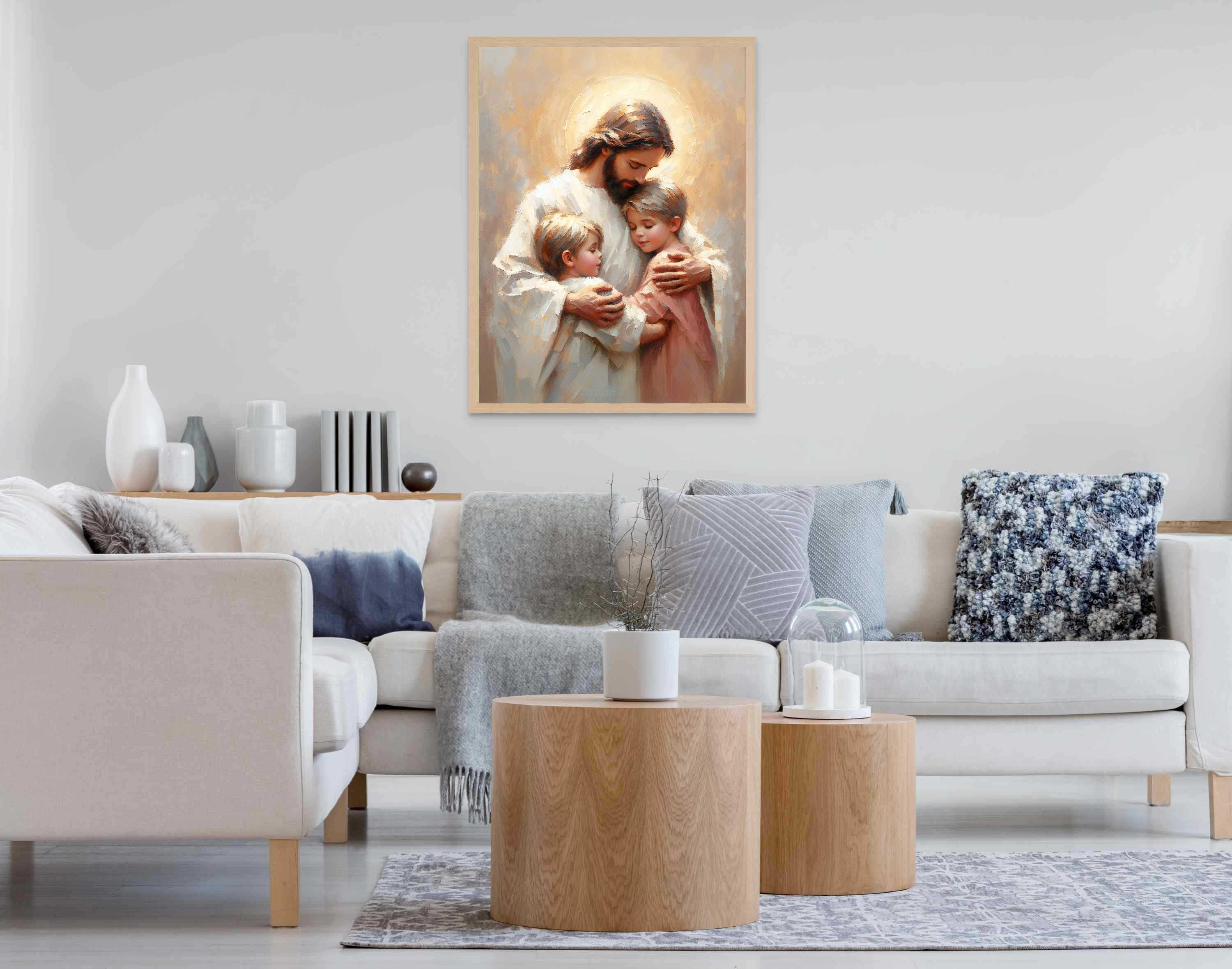 His Grace | Christian Printable Art | Jesus With Children | Picture of ...