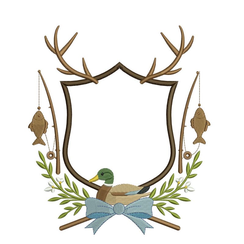 Crest Frame Pes - Etsy