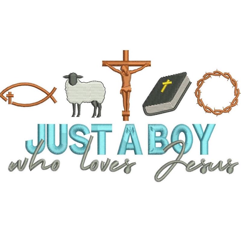Christian Embroidery Files - Etsy