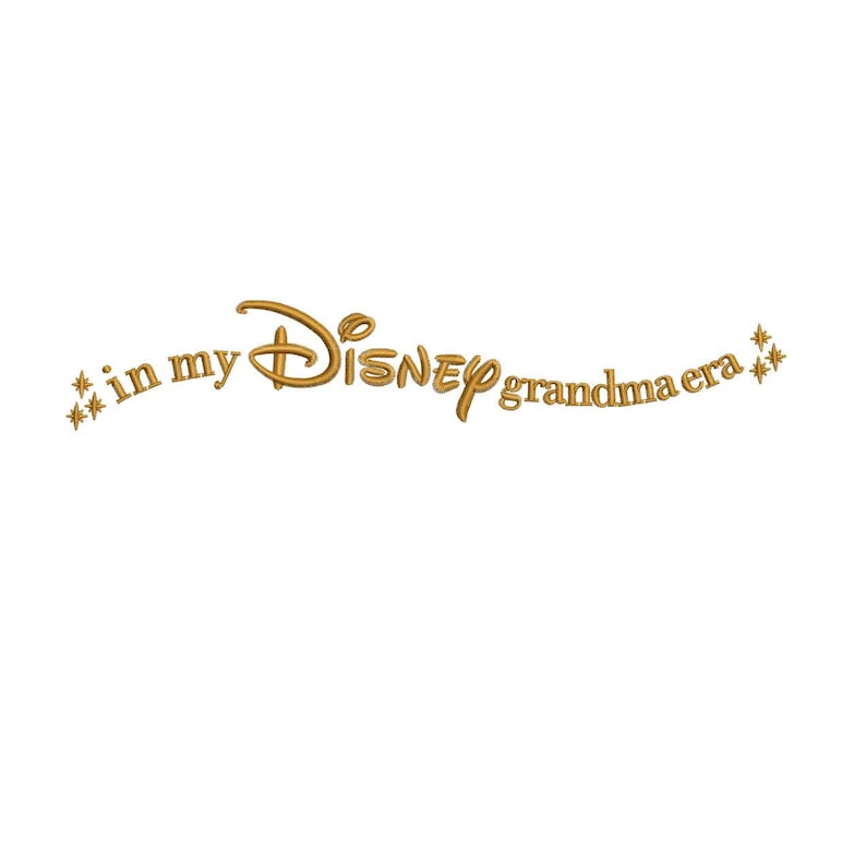 Disneygrandma Era Embroidery Design: Grandma Theme Park Trip (digital ...
