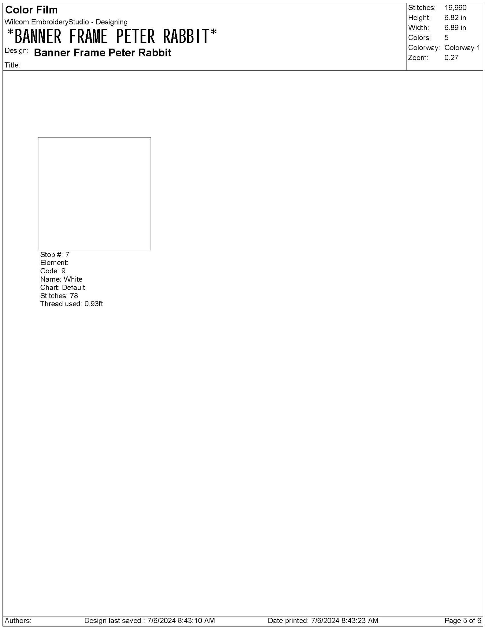 Banner Frame Peter Rabbit Winnie Embroidery DIGITAL PRODUCT Bmp Dgt Dst ...