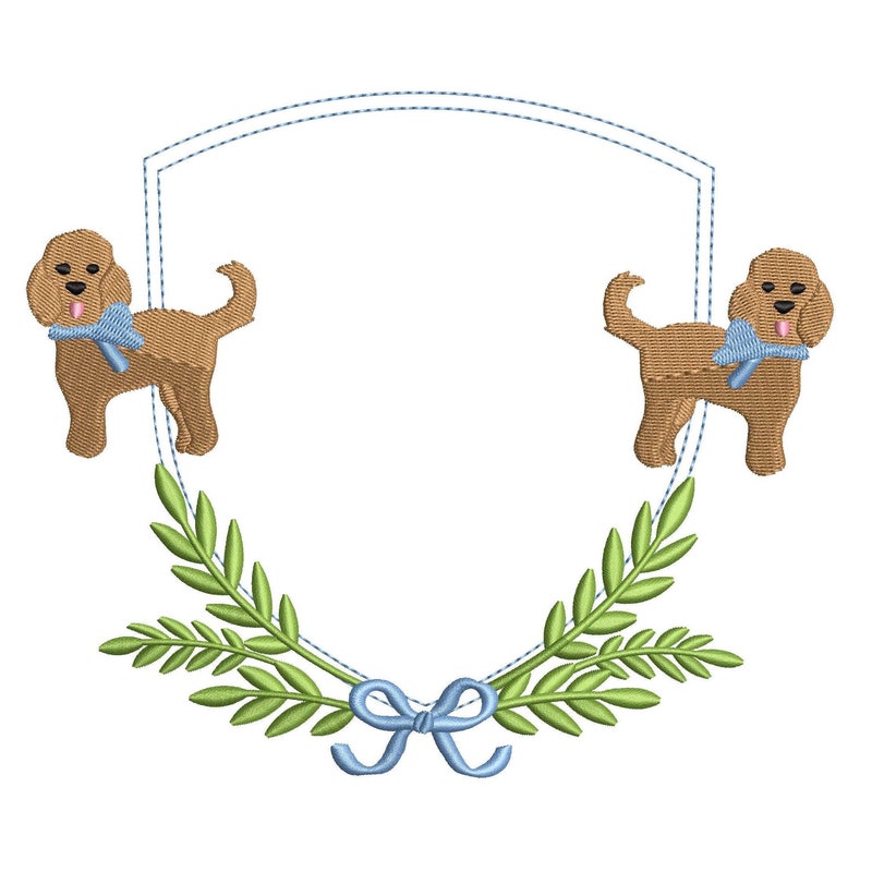 Dog Embroidery - Etsy