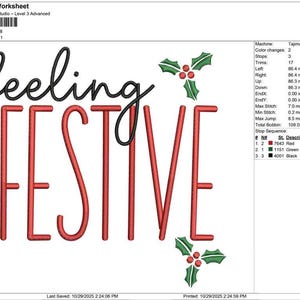 Christmas Embroidery Designs: Feeling Festive Embroidery Machine File ...