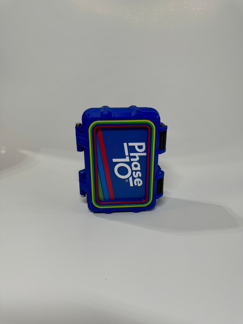 Phase 10 Card Games Tough Carry and Travel Storage Box - Etsy