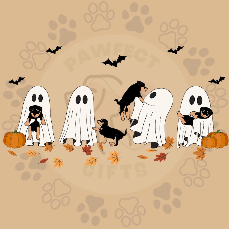 Digital Ghost Dog Png, Halloween Dog Png, Digital Halloween Png, Cute ...