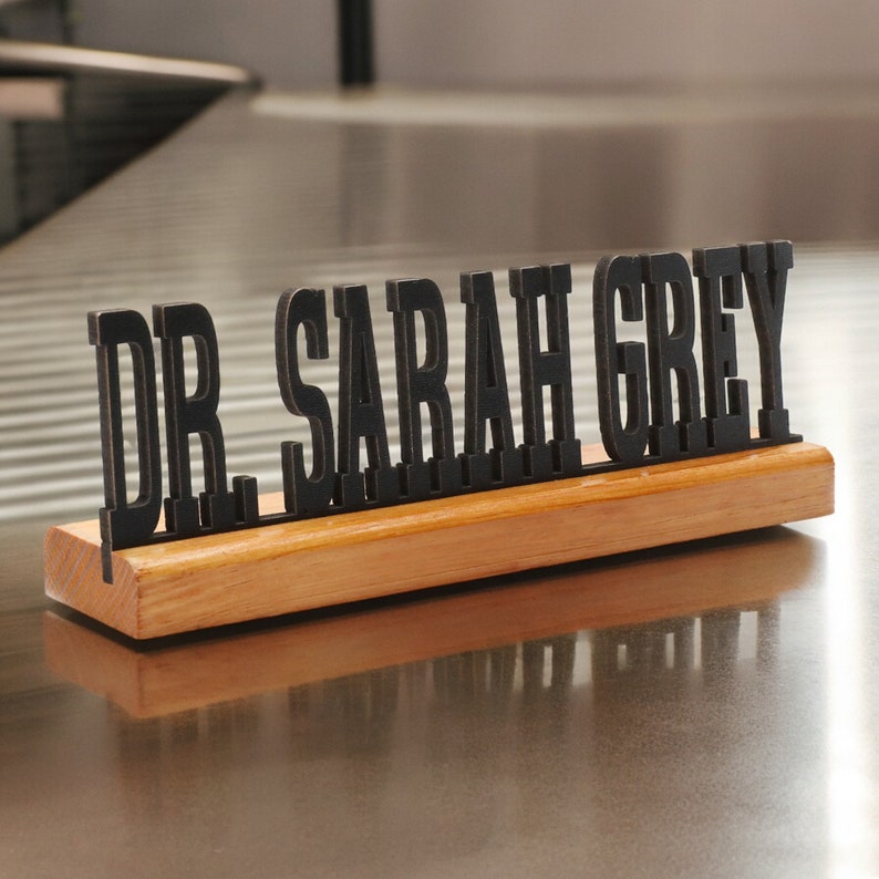 Personalized Desk Name Plate, Office Plaque, Custom Desk Name Plate ...