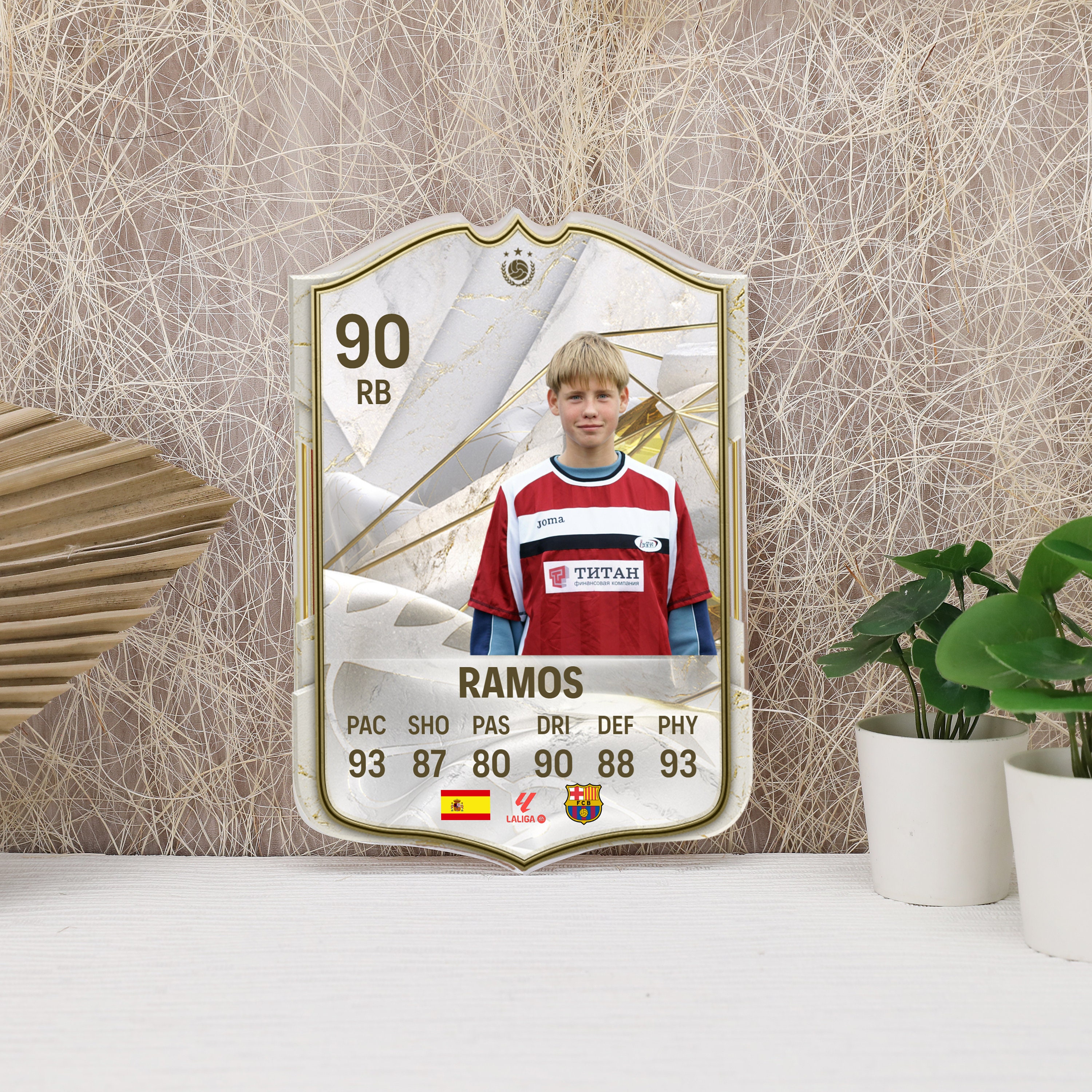 Personalized Soccer FUT Card, Player Card, Real Size Soccer Ultimate ...