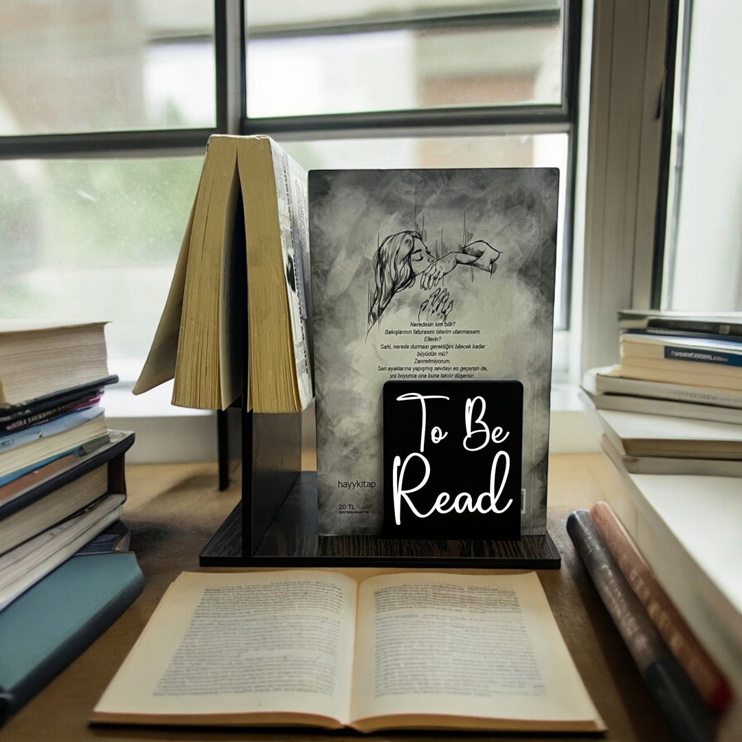 Personalized Book Holder, Custom Book Stand, Book Holder Stand ...