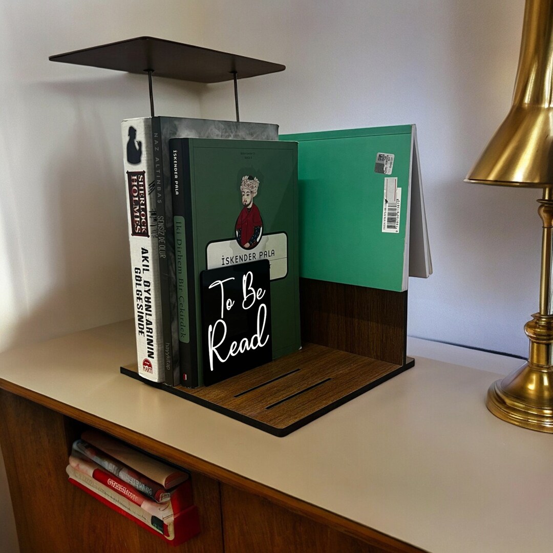 Personalized Wooden Book Stand, Book Valet, Book Holder Stand for ...