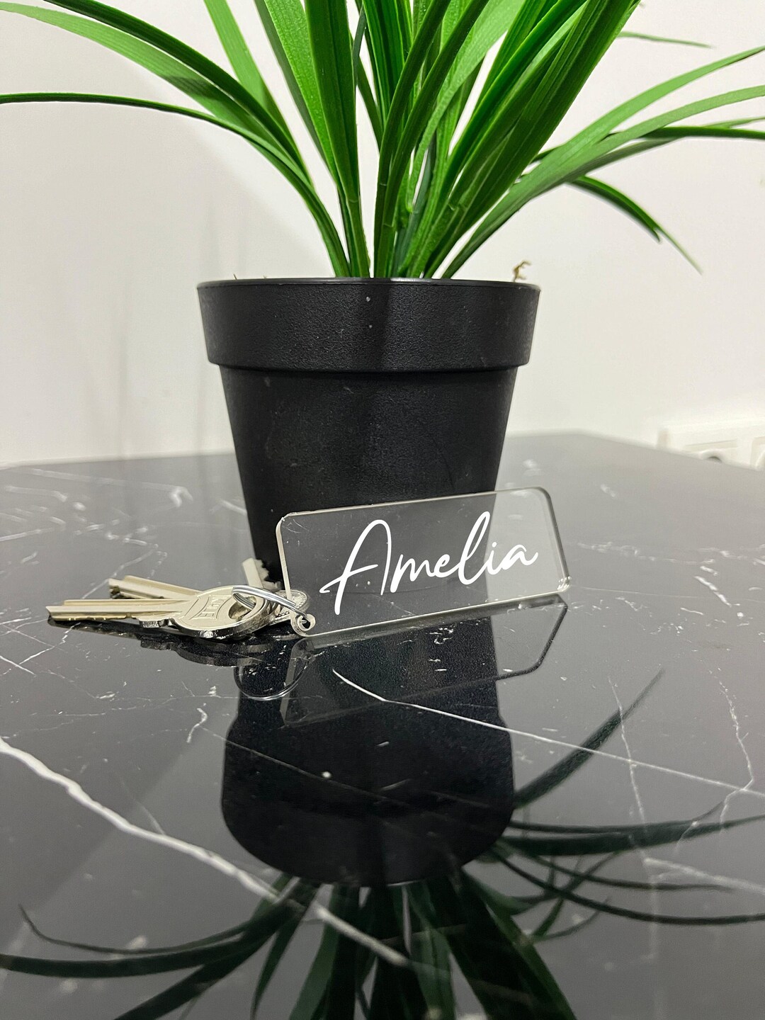 Custom Photo Keychain, Personalized Photo Keychain, Memorial Keychain ...