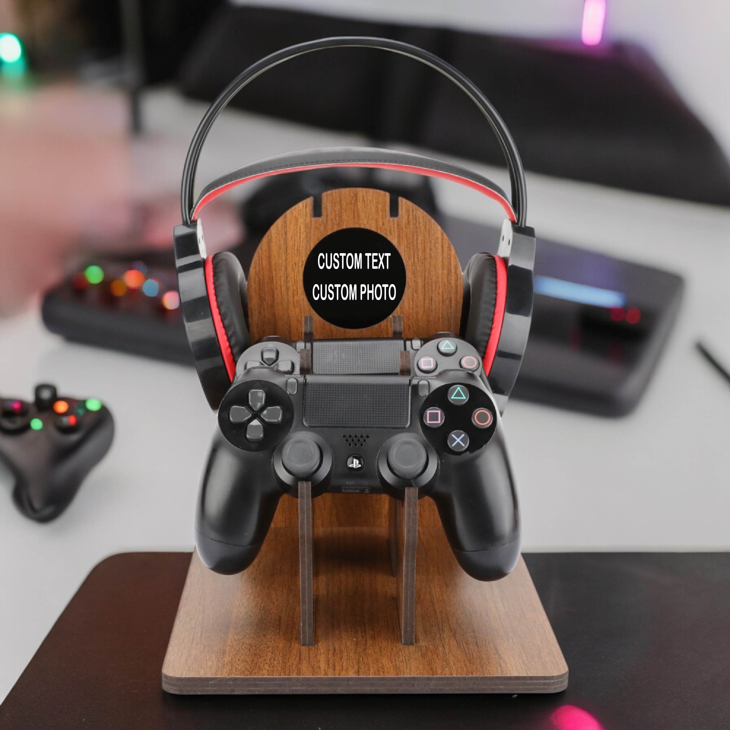 Personalized Controller and Headphone Stand,graduation Gift for Him ...