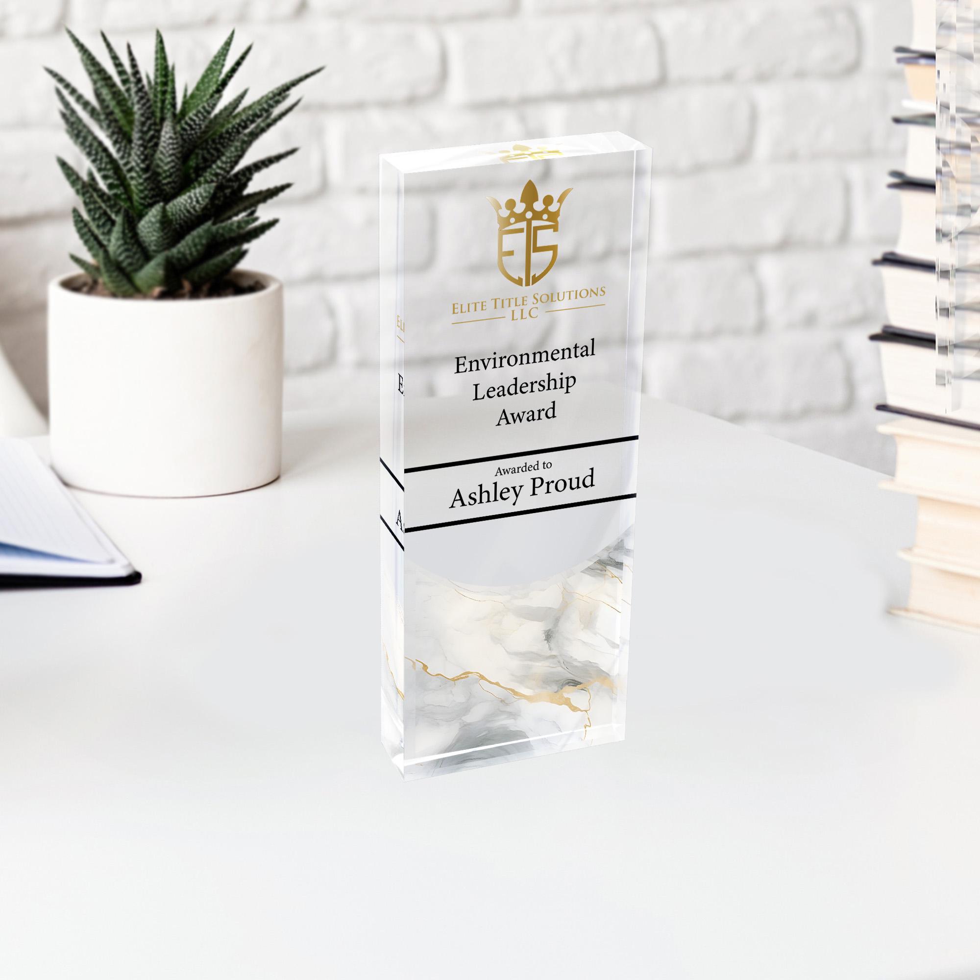 Personalized Clear Nurse Award Plaque | Custom Trophy for Nurse | RN ...