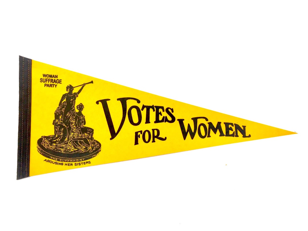 Votes for Women Suffragette Pennant | Feminist Gift | Lawyer Gift ...