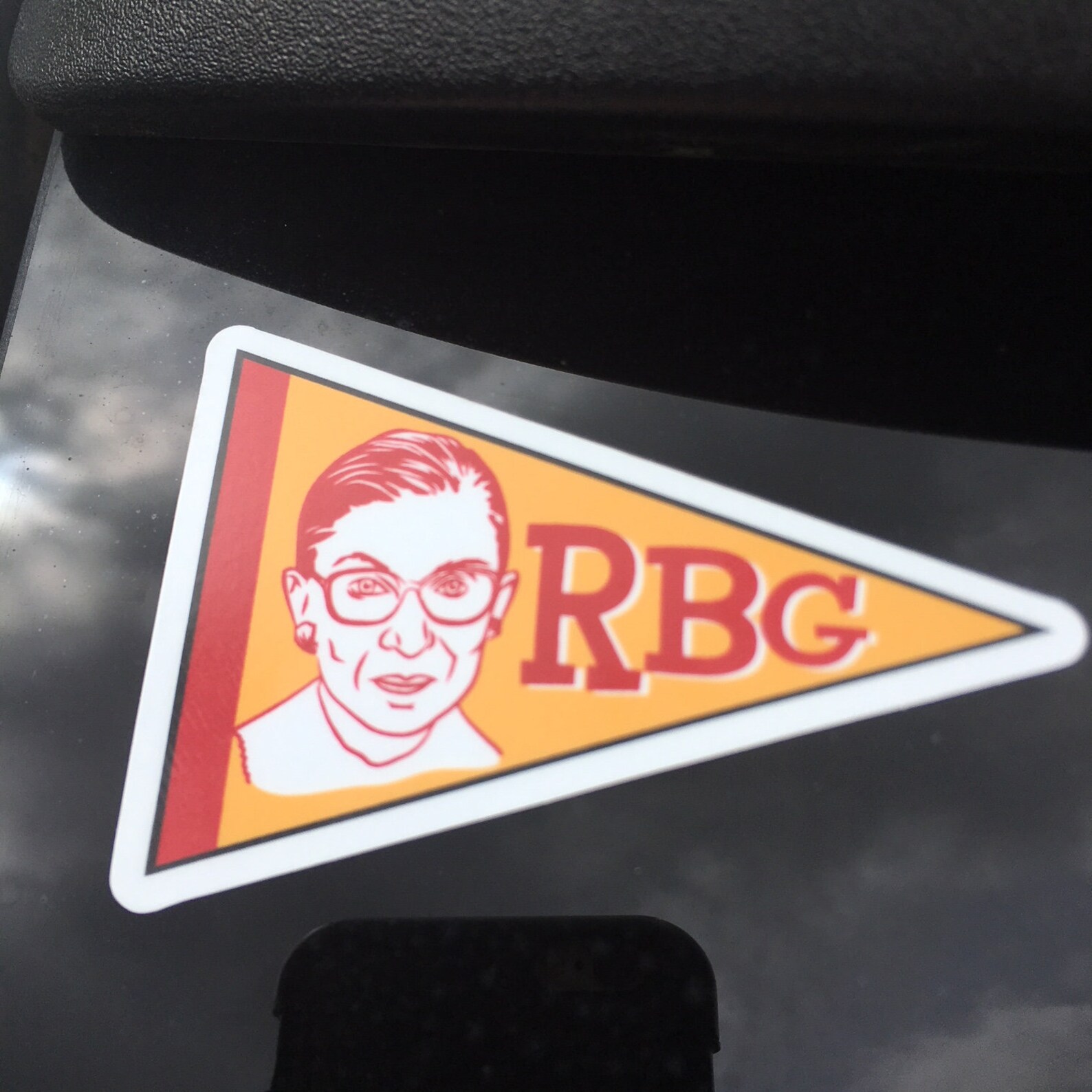 RBG 2X Sticker Pennant - Etsy