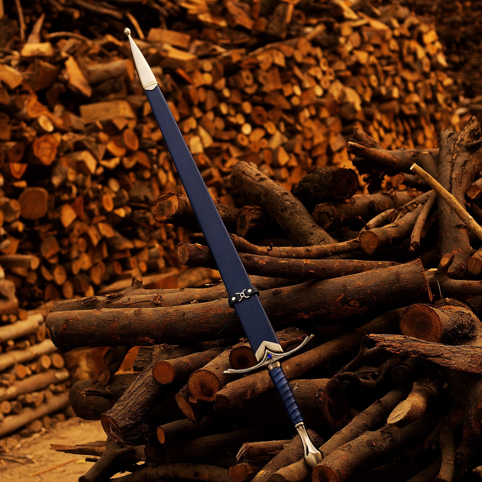 Custom Handmade Glamdring Sword Medieval Long Sword Replica, Handmade ...