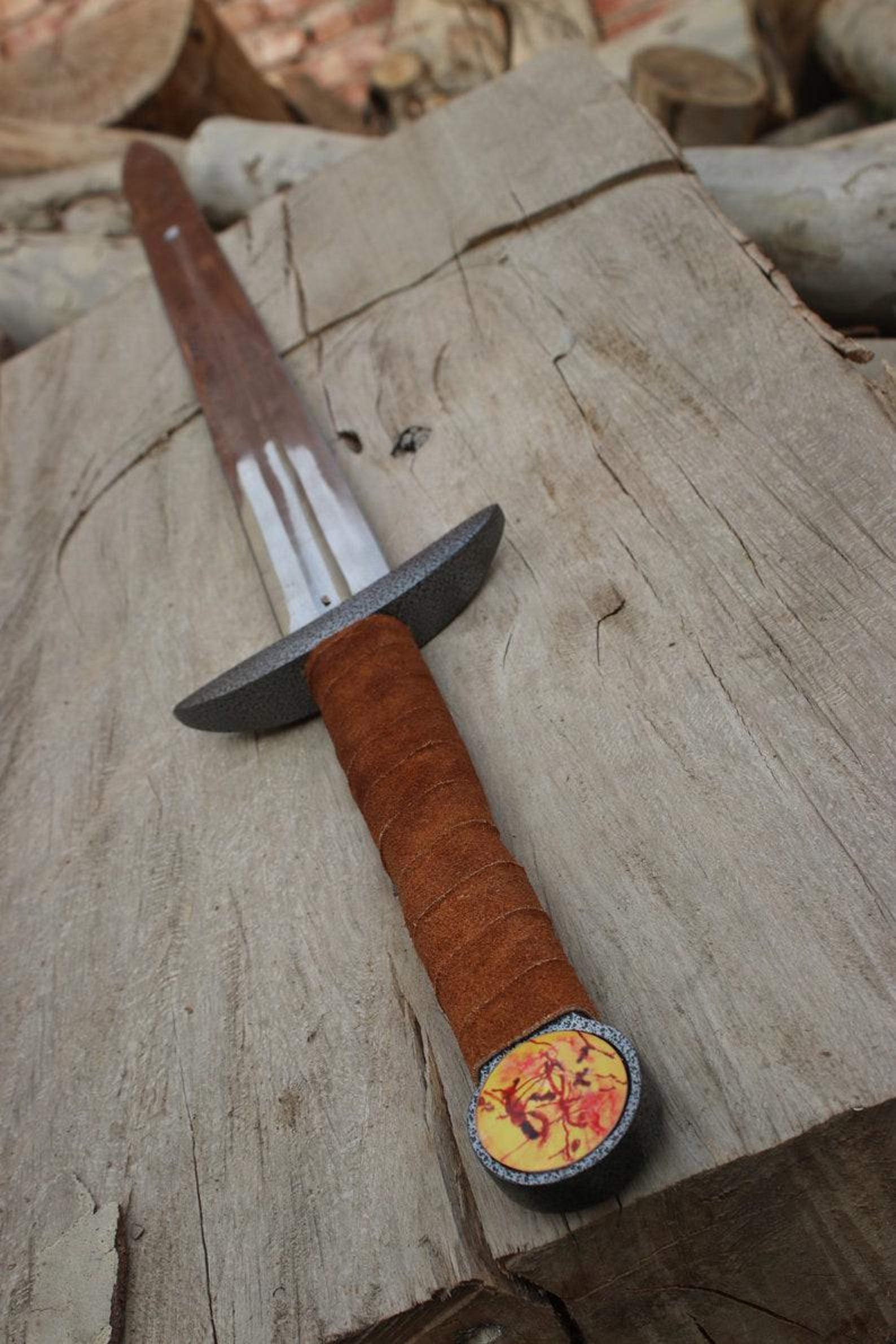 Custom Handmade Glamdring Sword Medieval Long Sword Replica, Handmade ...