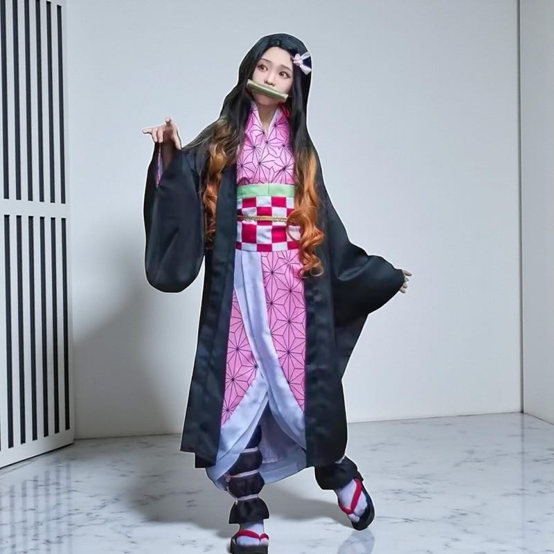 Nezuko Dress Costume - Etsy
