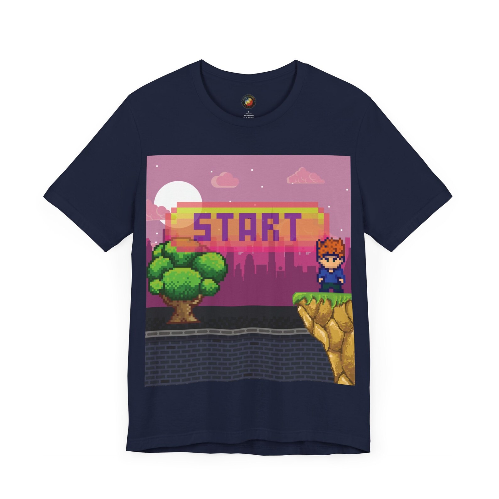 Classic Retro Game T-shirt - Etsy