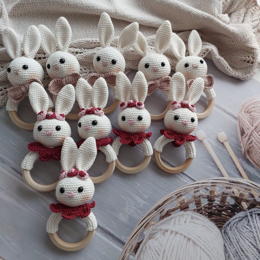 Amigurumi Rabbit ,crochet Rabbit, Baby Toy, Organic Toy,amigurumi ...