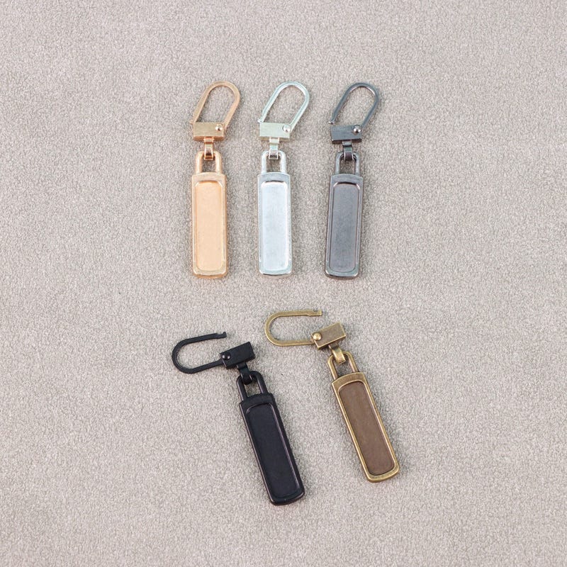 Leather Zipper Pull - Etsy