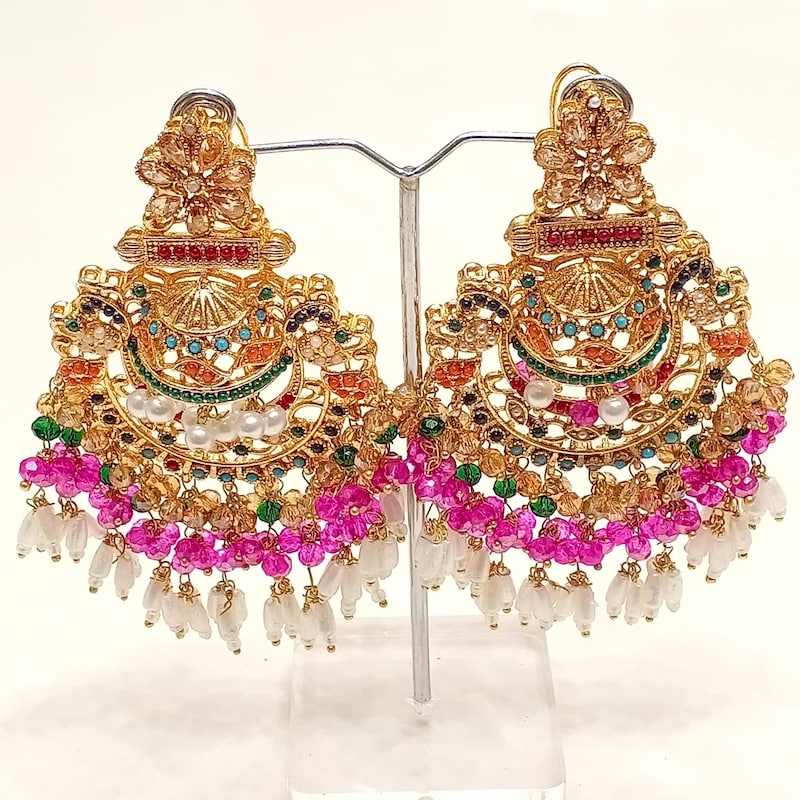 Pakistani Earrings - Etsy
