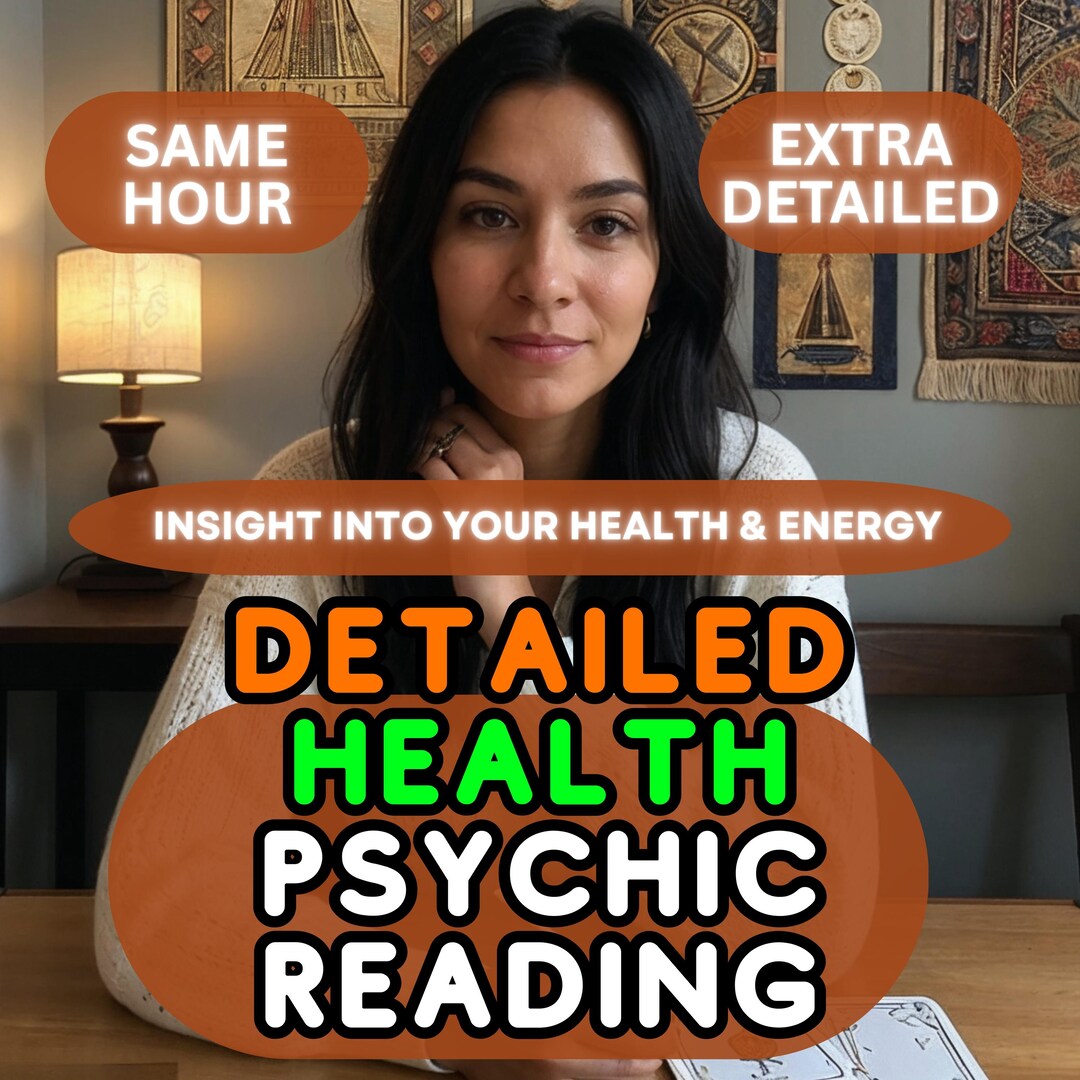 Psychic Health Tarot Reading: Well-being and Self-care Advice - Etsy