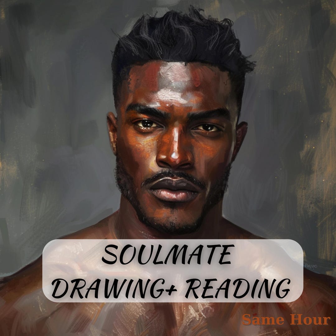 Psychic Soulmate Drawing & Tarot Reading: Future Spouse Portrait - Etsy