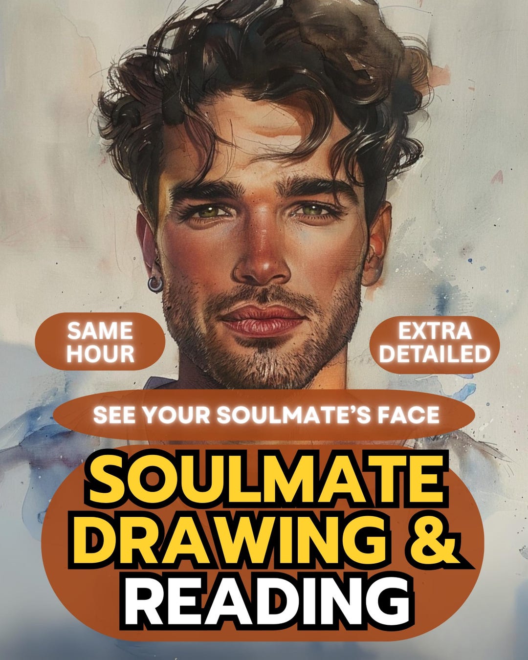 Psychic Soulmate Drawing & Tarot Reading: Draw My Soulmate - Etsy