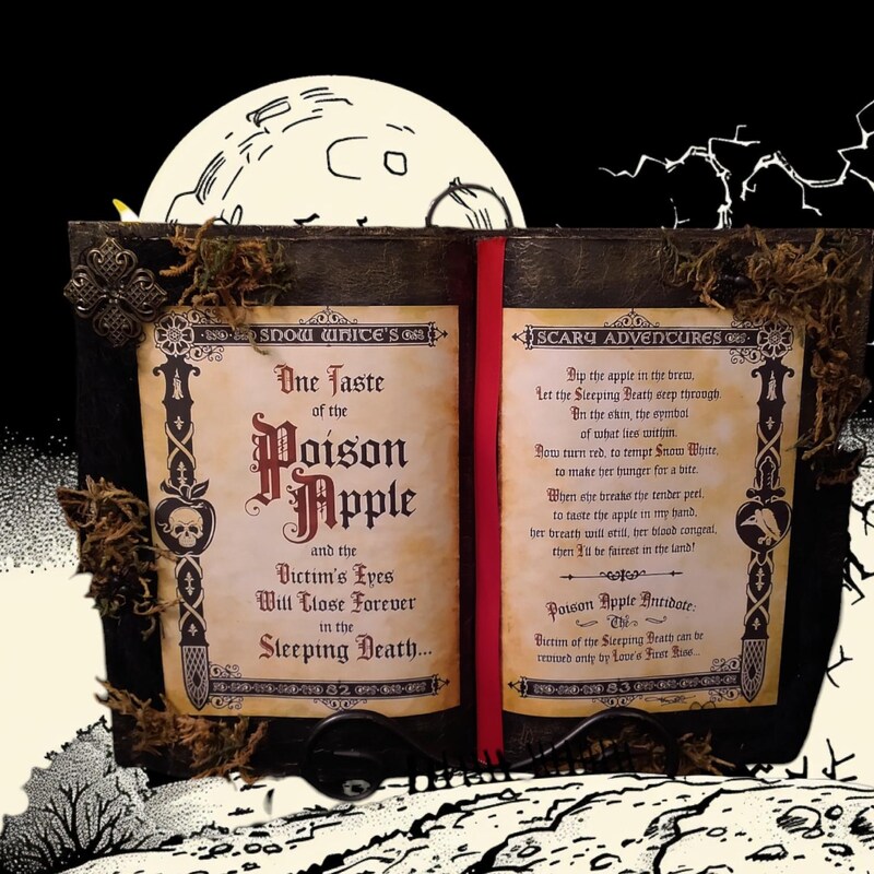 Halloween Spell Book - Etsy