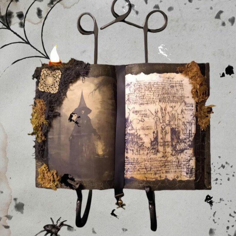 Witch Book - Etsy