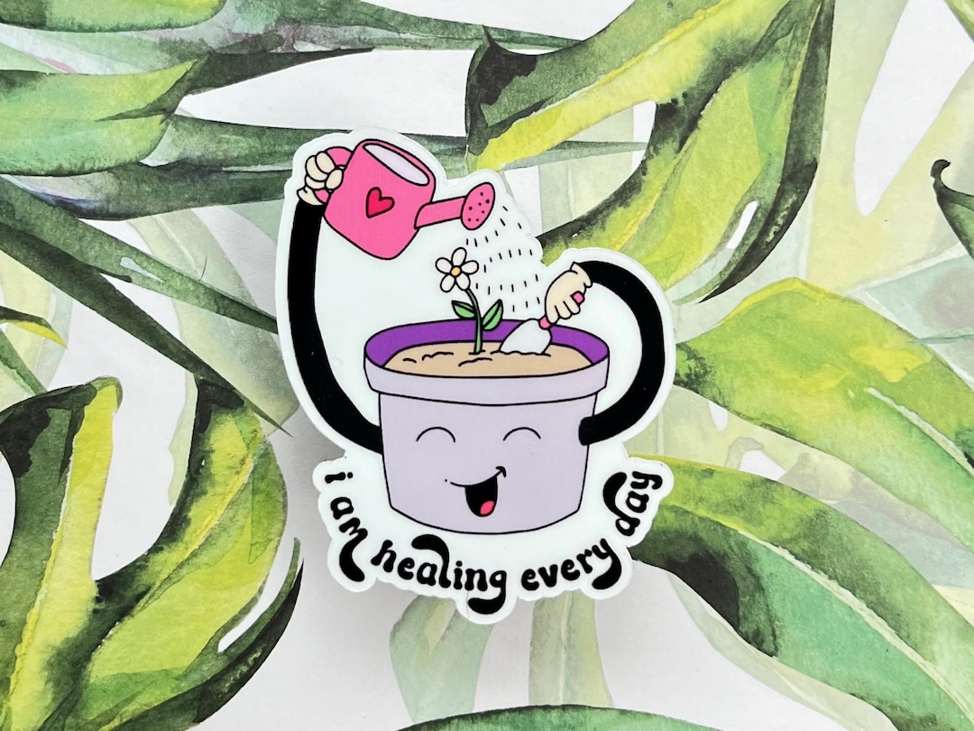 I Am Healing Every Day Sticker - Etsy