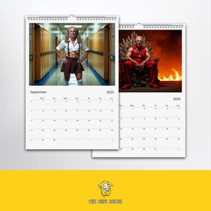 The Epstein Files 2025 Wall Calendar // Politics / Jeffrey Epstein ...