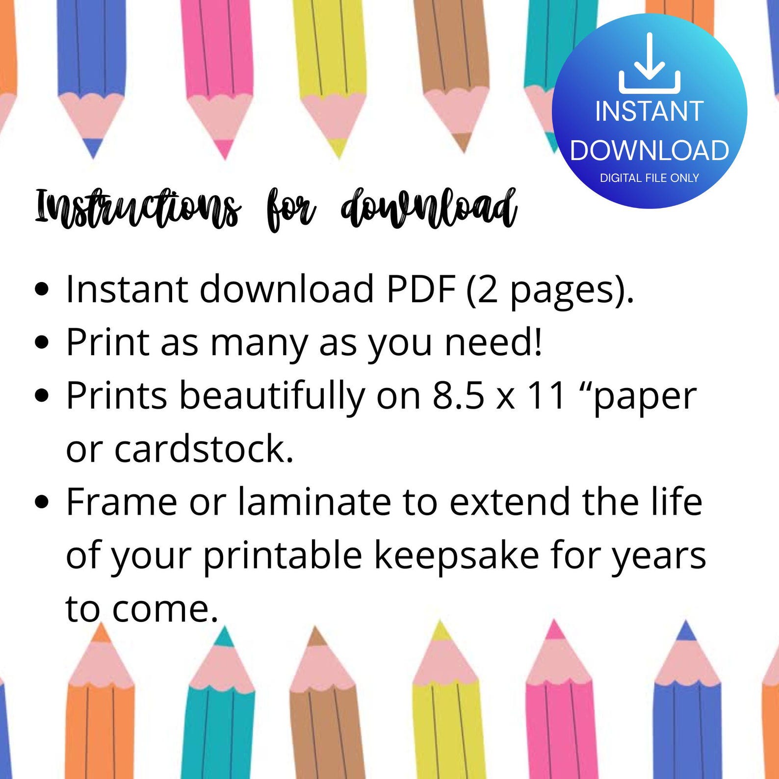 Father's Day Quiz 'all About My Dad' PDF– Instant Download– Printable ...