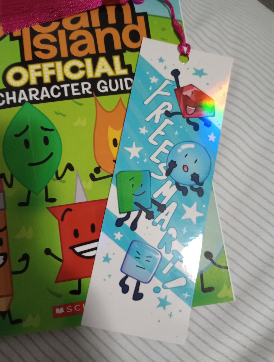 BFDI Freesmart Bookmark - Etsy