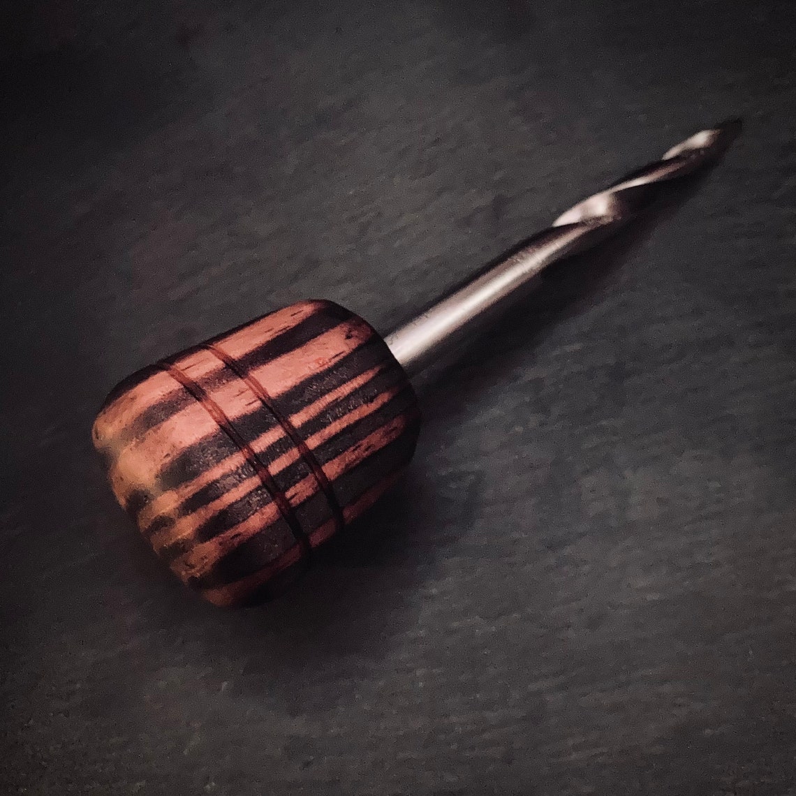 Drill Bit Awl, Recycled Tools, Handmade, High Speed Steel, Gift for Men ...