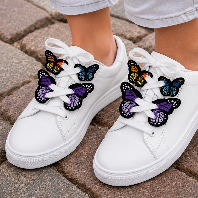 Butterfly Sneaker Charms - Etsy