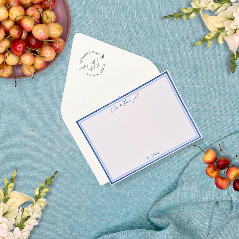 Handwritten Thank You Notes, Personalized Stationery | Custom Cards for ...