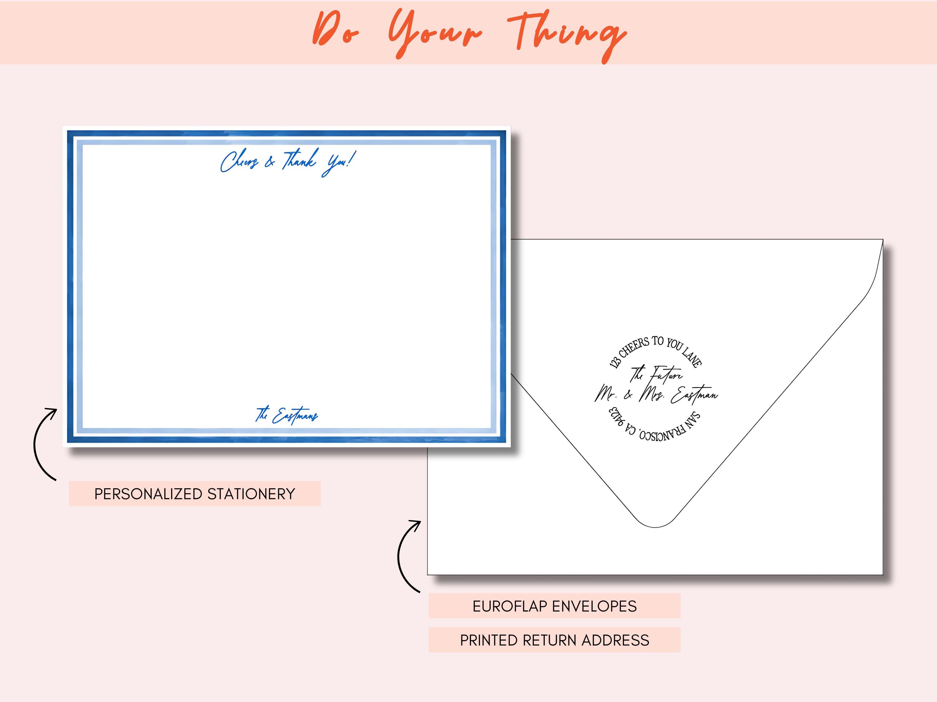 Handwritten Thank You Notes, Personalized Stationery | Custom Cards for ...