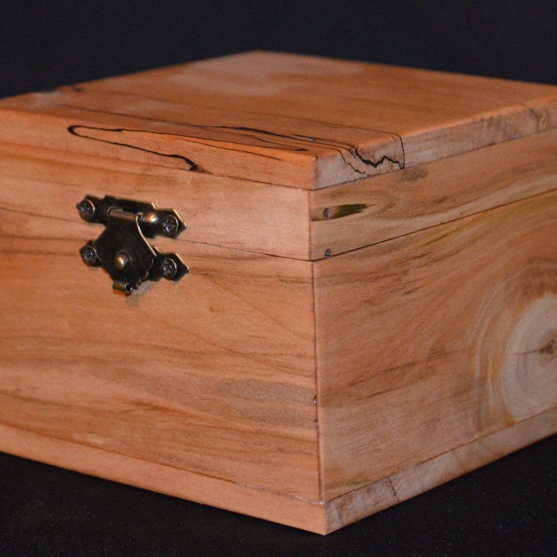 Maple Wood Box - Etsy UK
