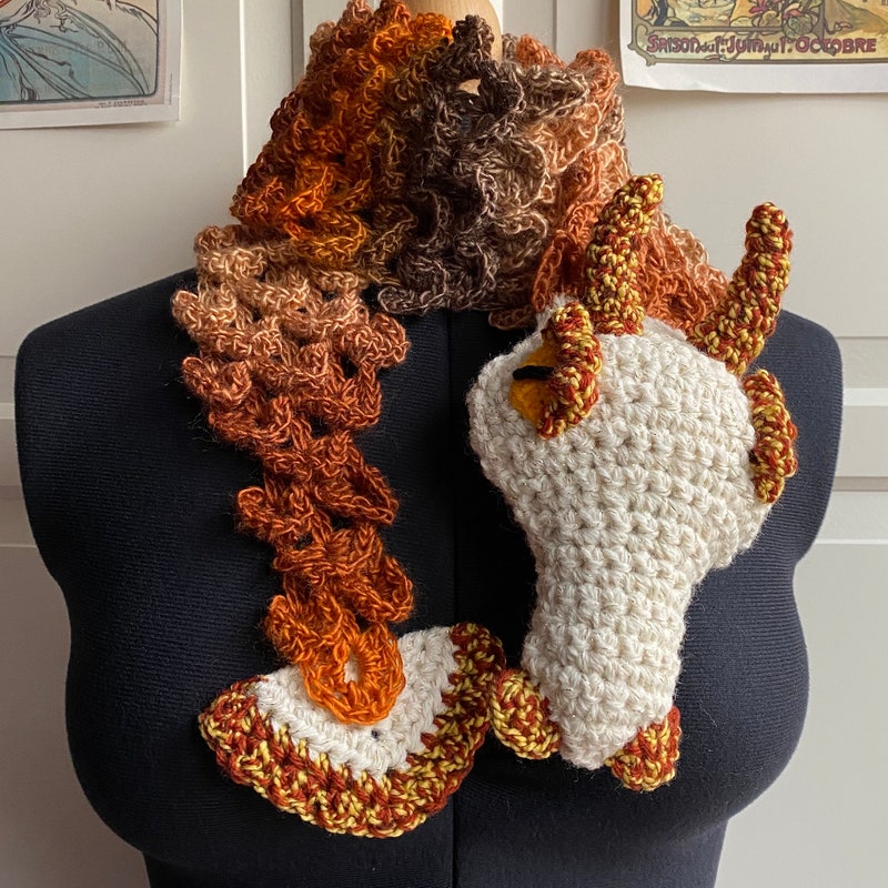 Dragon Scarf - Etsy