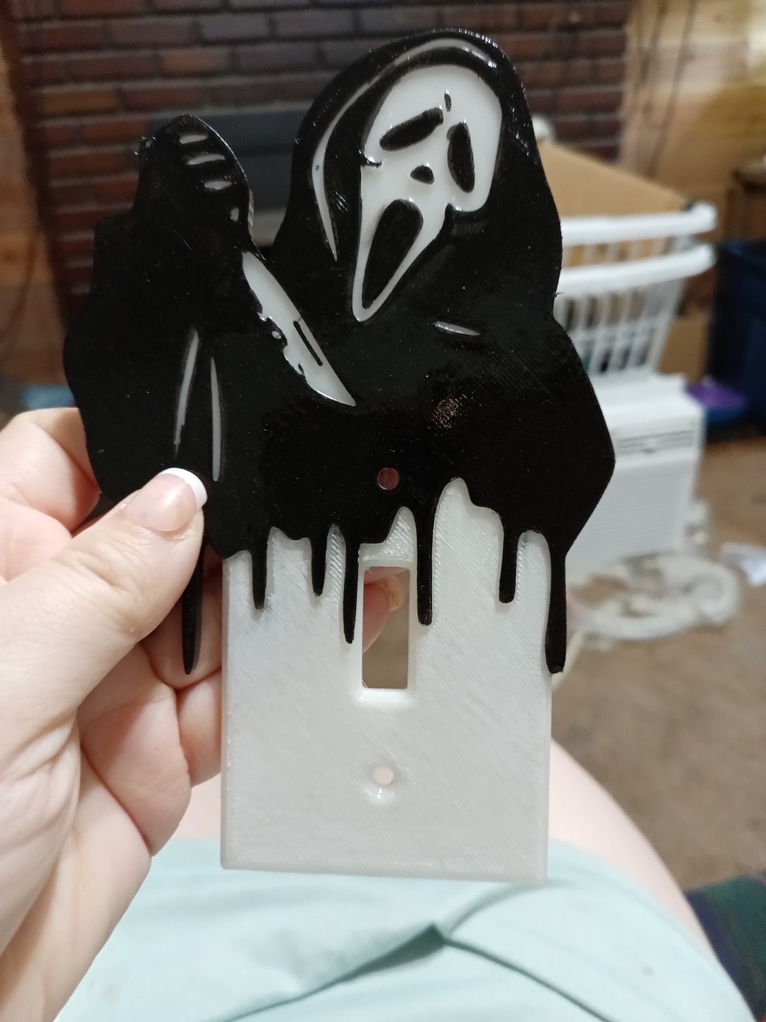 Horror Face Light Switch Covers - Etsy