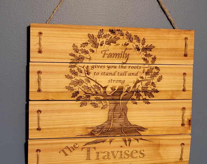 Personalized Family Tree Wall Decor - Etsy