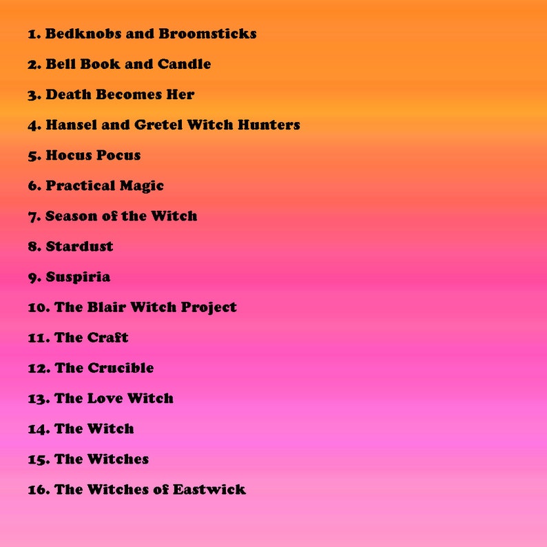 Witch Movies. Vintage Movies. Classic Movies. Digital Movies. 90s ...