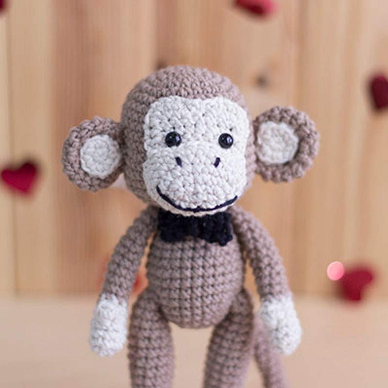 Patrón Amigurumi INGLÉS Mono Patrones de Crochet Boda Novio - Etsy España