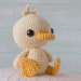Patrón Crochet, Patito Bebé, PATRÓN ESPAÑOL, PDF, Patrón Amigurumi ...