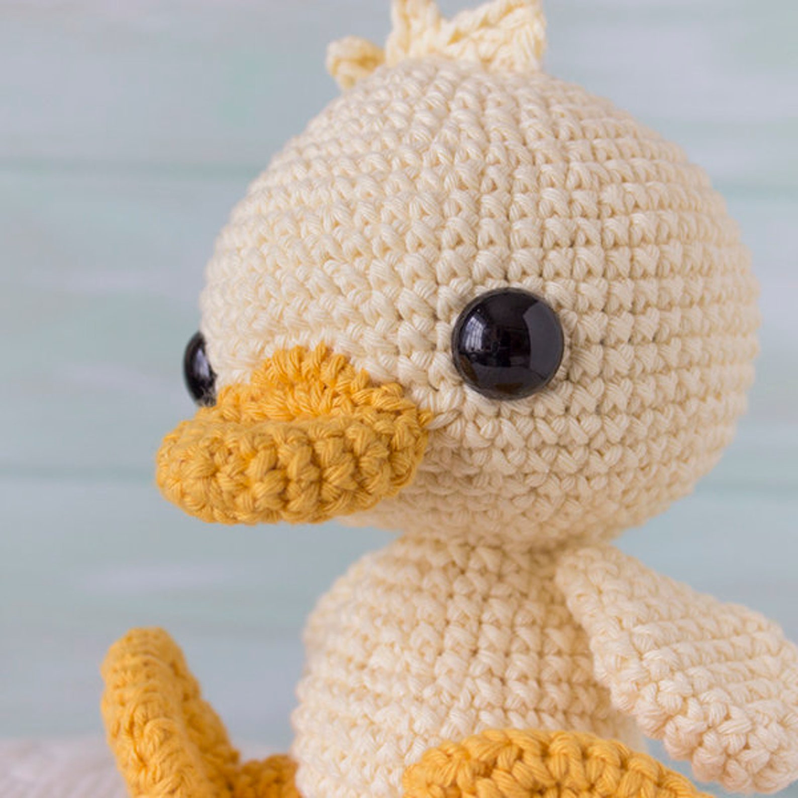 Patrón Crochet Patito Bebé PATRÓN ESPAÑOL PDF Patrón | Etsy