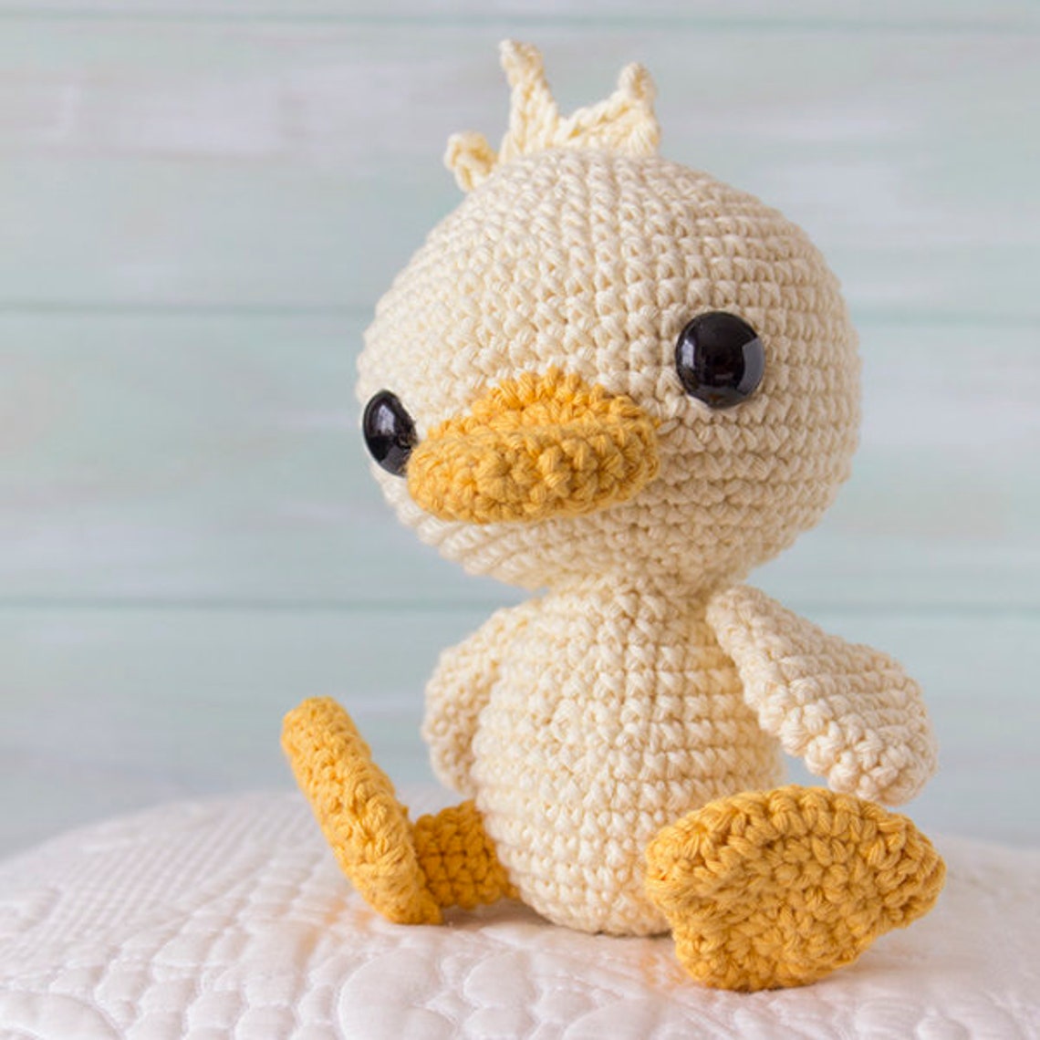 Patrón Crochet Patito Bebé PATRÓN ESPAÑOL PDF Patrón | Etsy