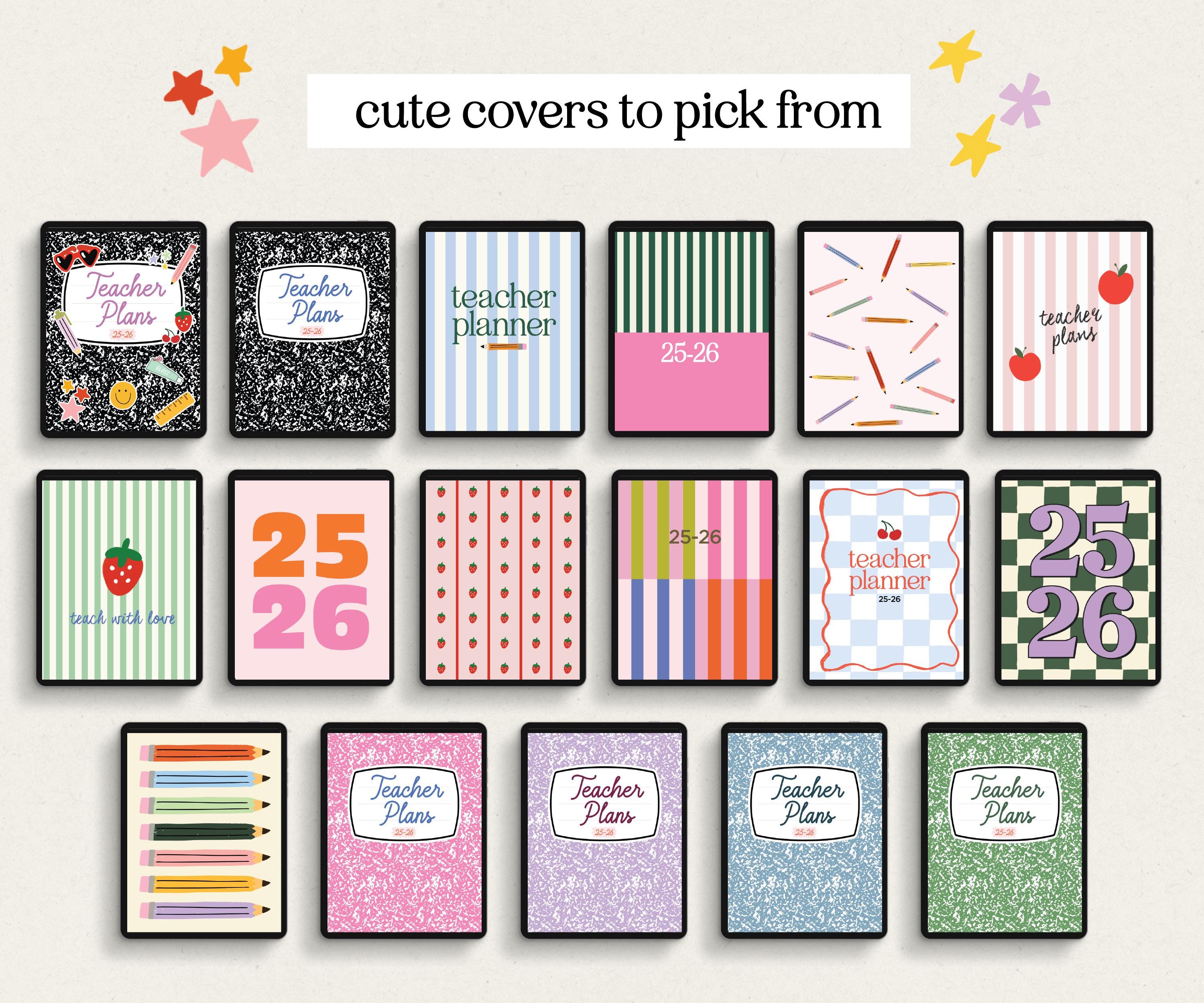 Teacher Digital Planner 2025-2026 | Goodnotes | Monthly Digital Planner ...