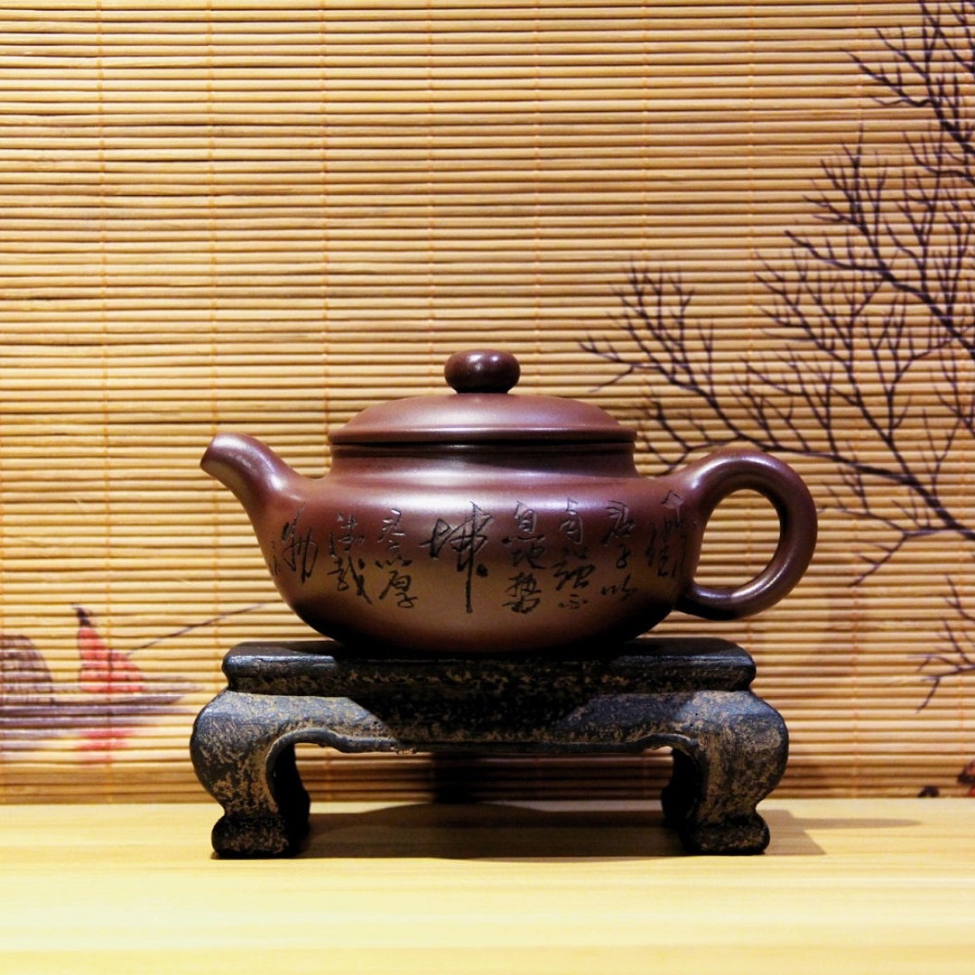 Yixing Zisha Teapot [fanggu Pot] 330ml | Handmade Purple Clay Teapot - Etsy