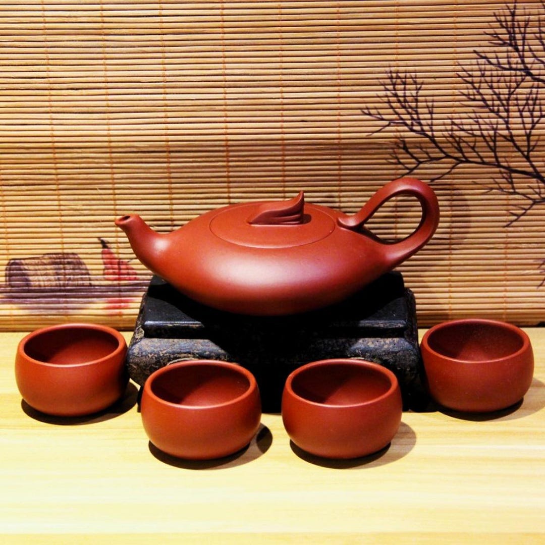 Yixing Zisha Teapot [smooth & Fine] 200ml | Handmade Purple Clay Teapot ...